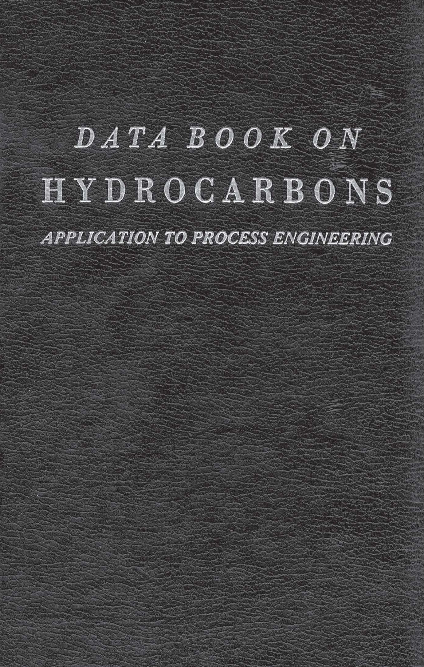 Data Book on Hydrocarbons_ Application to Process Engineering – Hassan ...